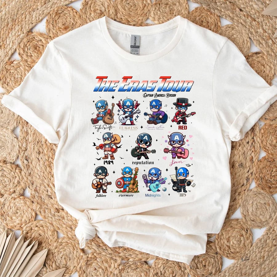 TAYLOR SWIFT ERAS TOUR - CAPTAIN AMERICA VERSION – Giftful Find